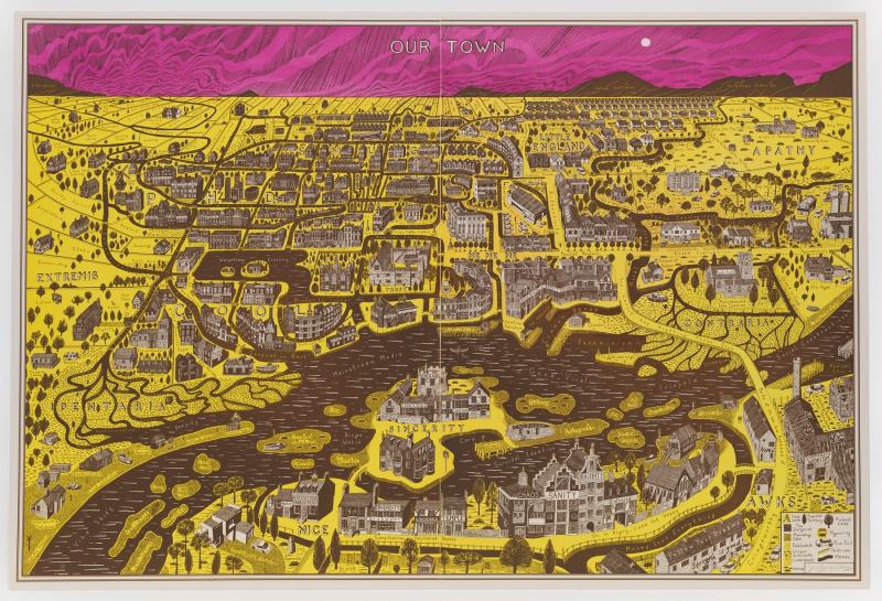 Map of Nowhere by Grayson Perry - Paragon